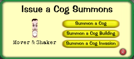 Cog Summons - Toontown Rewritten Wiki