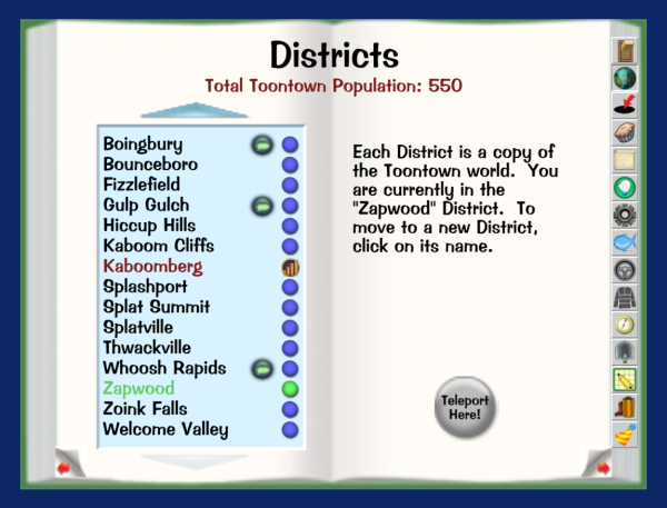 Districts - Toontown Rewritten Wiki