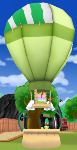 Slappy's hot air balloon - Toontown Rewritten Wiki